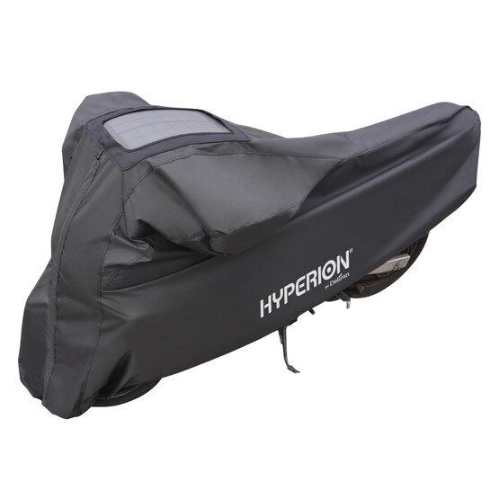 Hyperion® Motorcycle Cover with Solar Charger- Medium